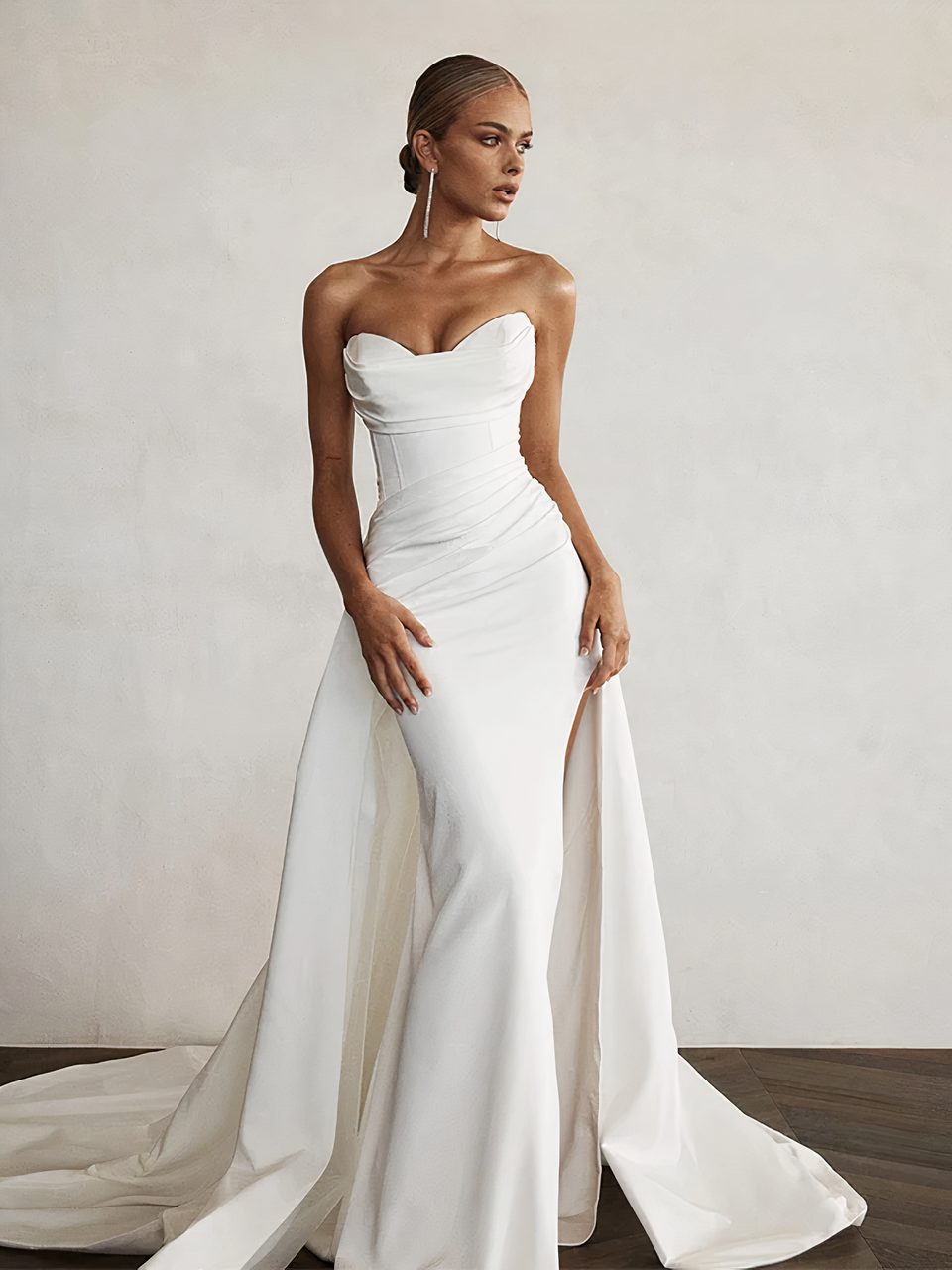 Robe mariage bustier corset • Robe chic