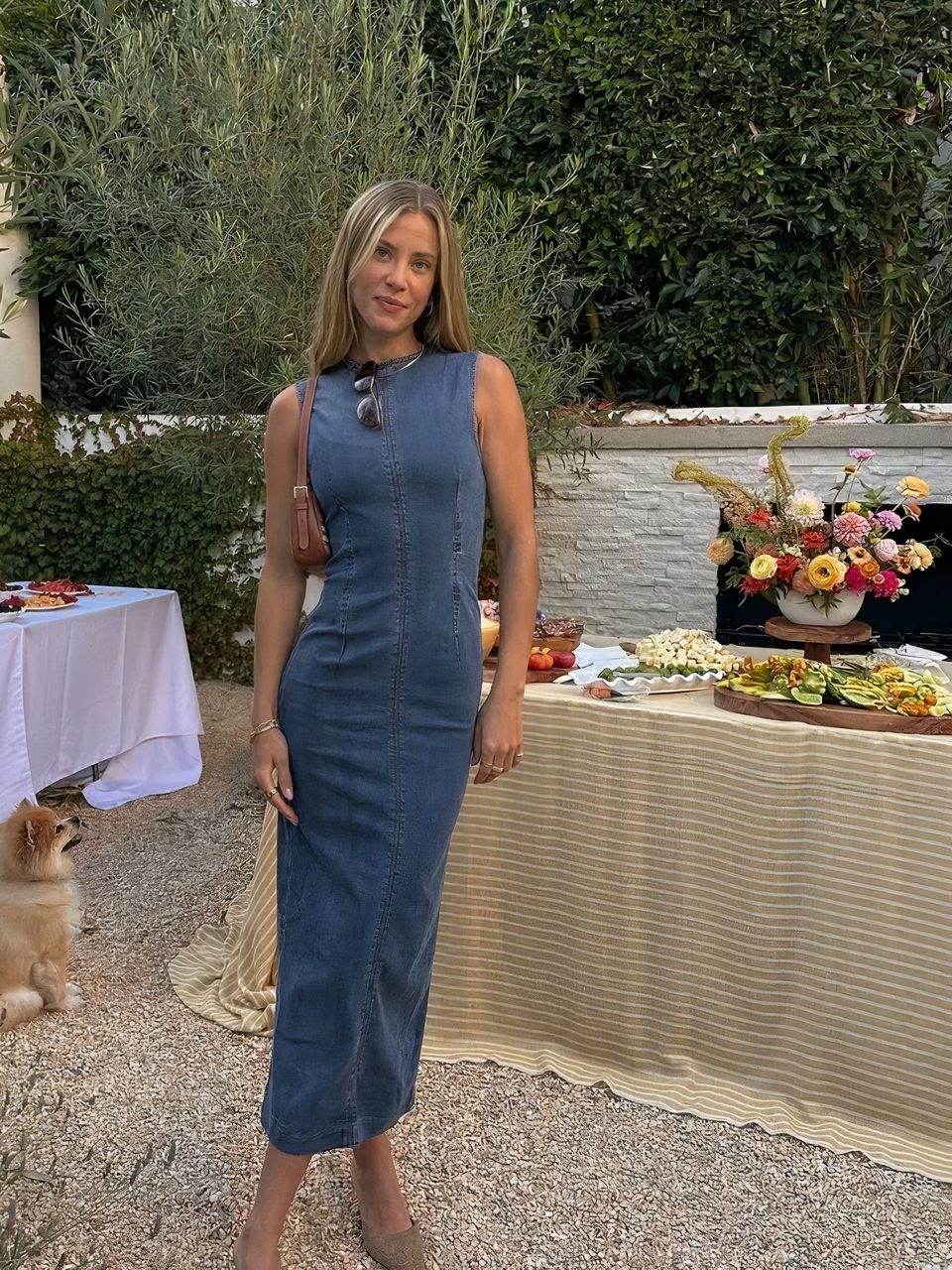 Robe fourreau en jean • Robe chic